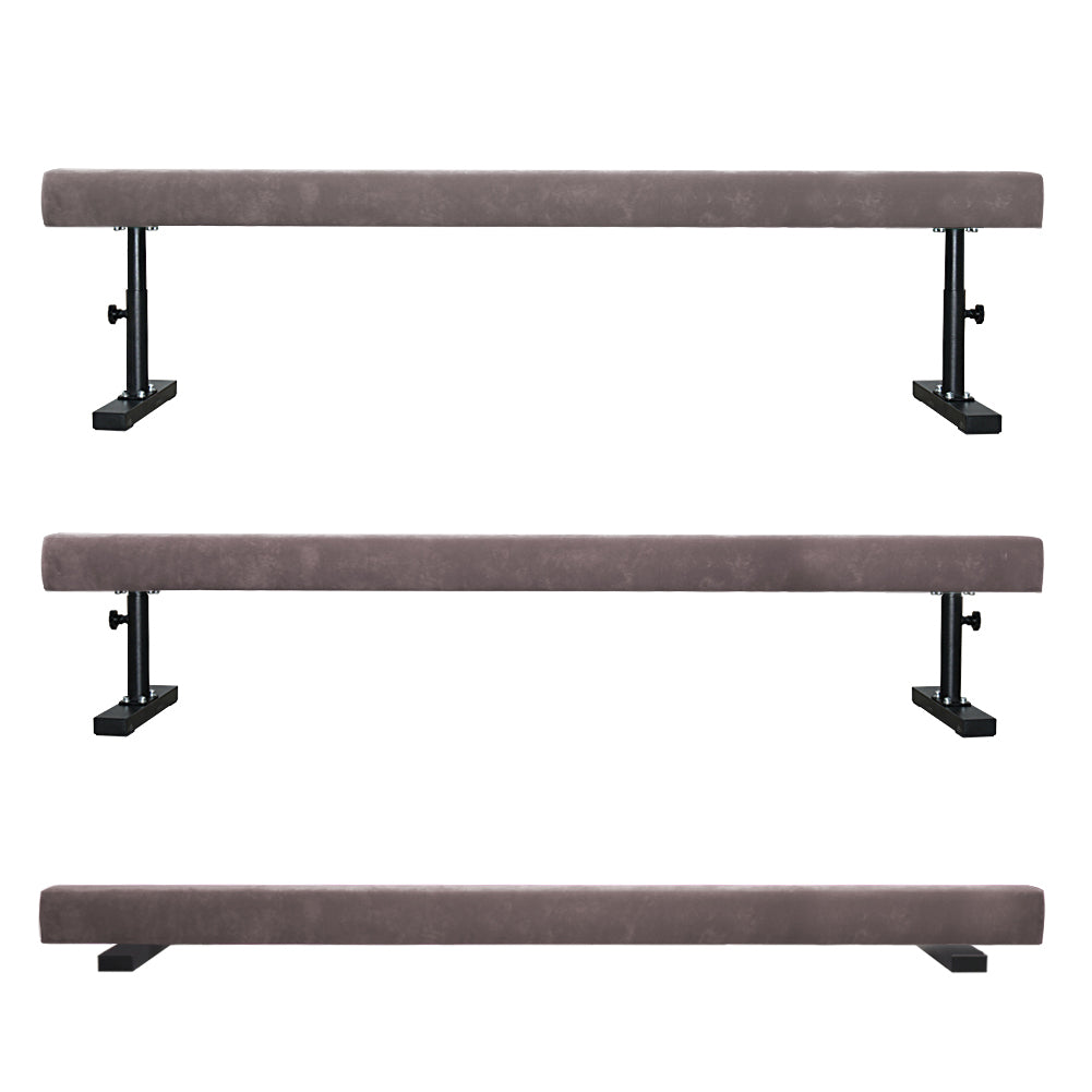 6FT/8FT Adjustable Gymnastics Beam with Legs, Multi-Function Height ...
